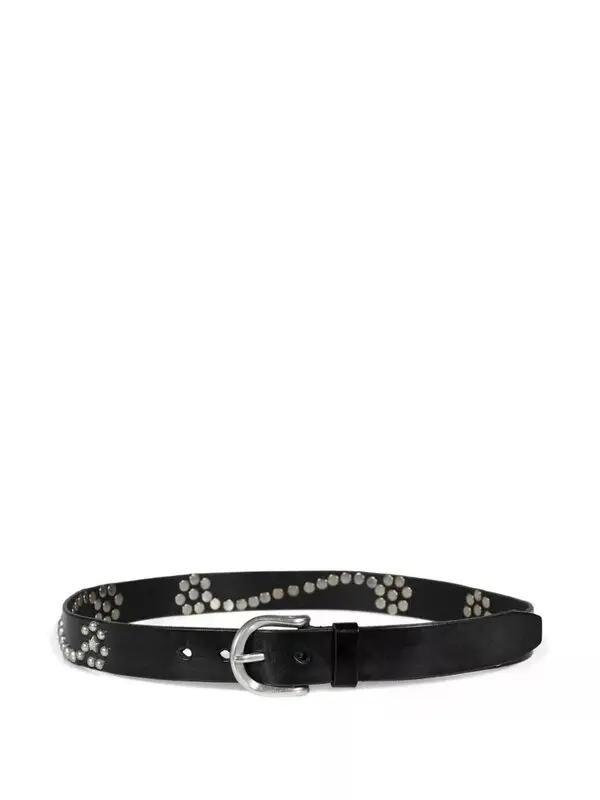 Our Legacy Star Studded Belt - Black