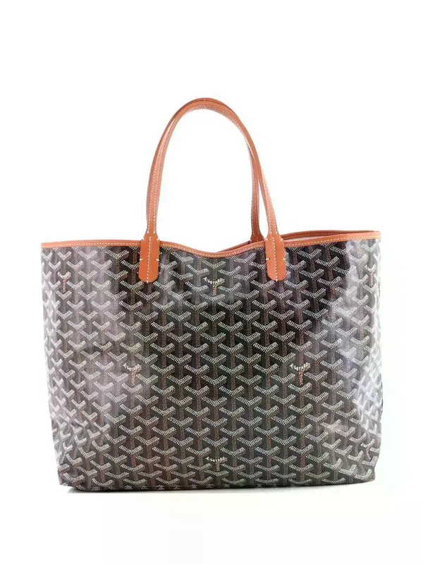 Goyard Saint Louis Coated Canvas Pm Tote Bag - Brown