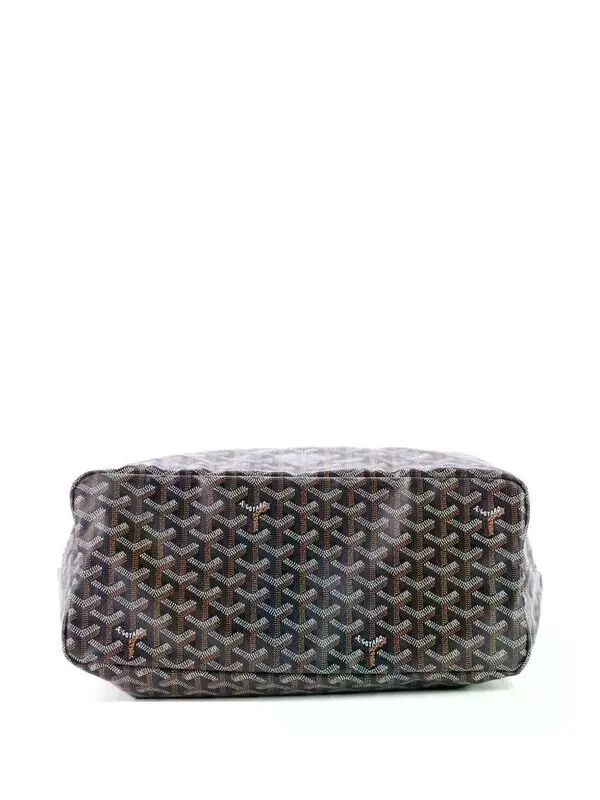 Goyard Saint Louis Coated Canvas Pm Tote Bag - Brown