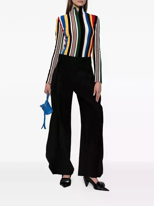 Loewe Pleated Trousers - Black