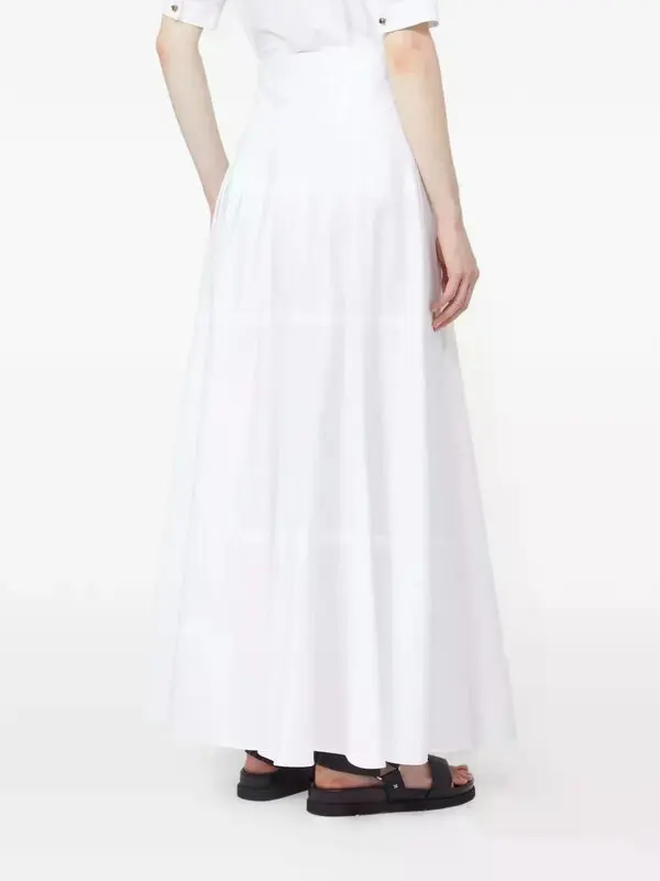 Max Mara Mstopera Long Cotton Skirt