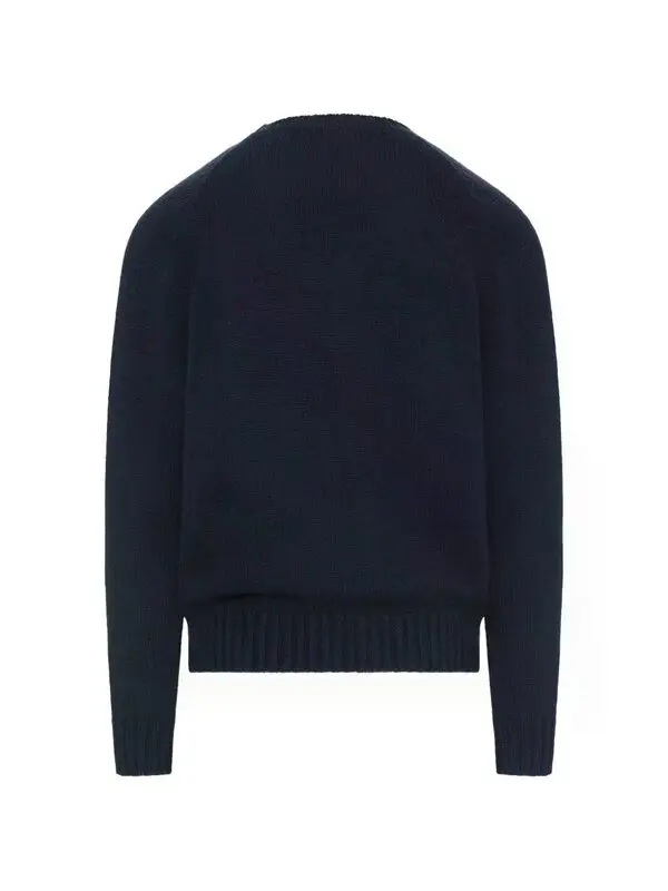 UMIT BENAN Ribbed Crew-neck Sweater