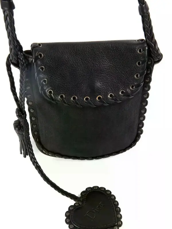 Dior 2000s Mini Heart Charm Tote Bag