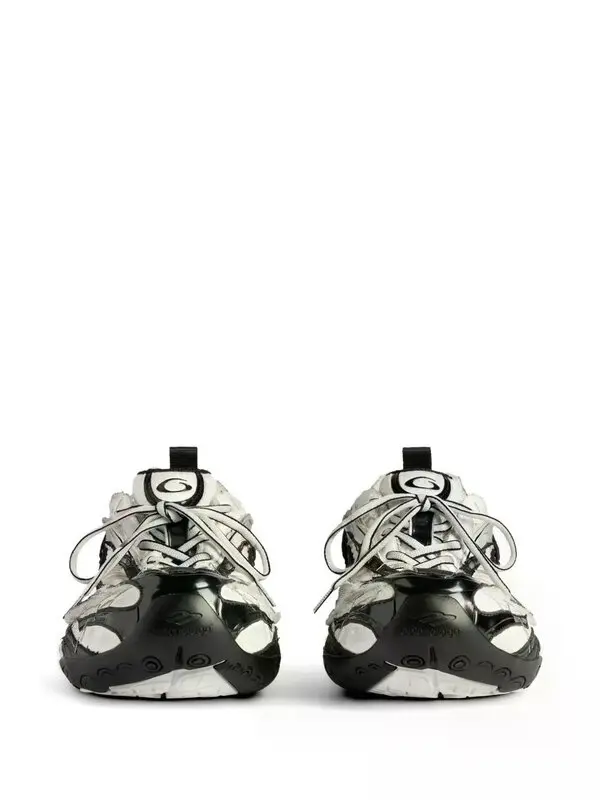 Balenciaga Lace-up Sneakers - White