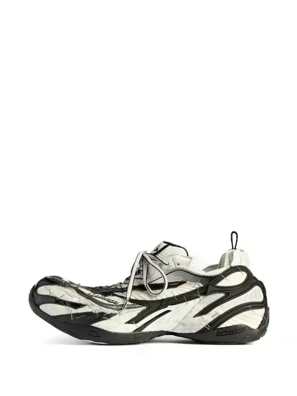 Balenciaga Lace-up Sneakers - White