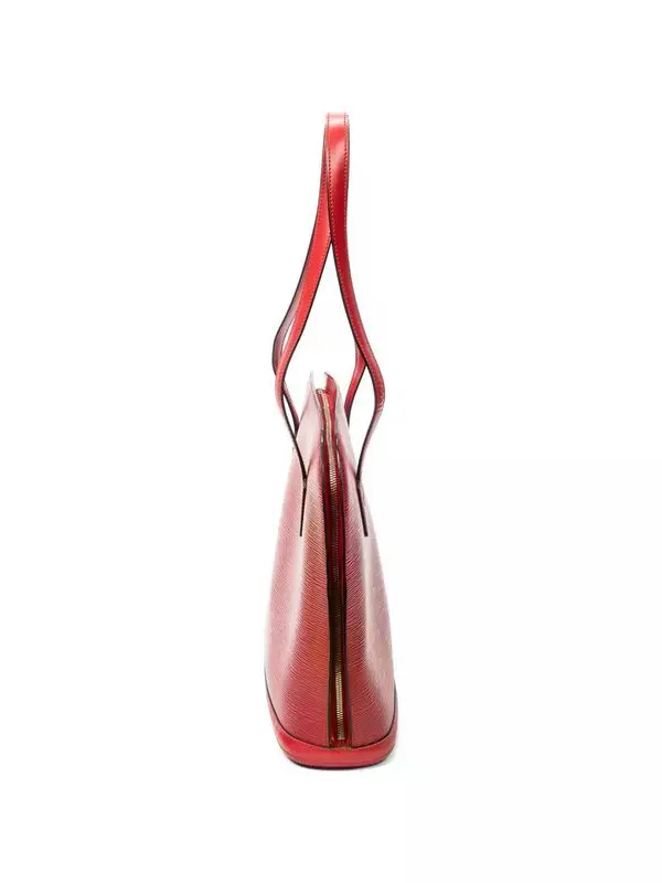 LOUIS VUITTON Lussac Textured Shoulder Bag - Red