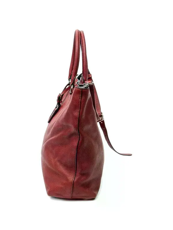 Prada Triangle-logo Leather Handbag
