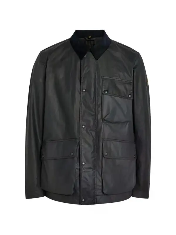 Belstaff Incline Corduroy-collar Jacket - Blue