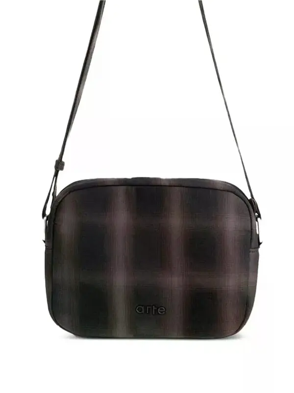 ARTE ANTWERP Baka Plaid Shoulder Bag