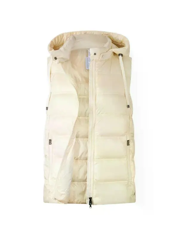 Bogner Liddy Detachable-hood Quilted Gilet - Neutrals