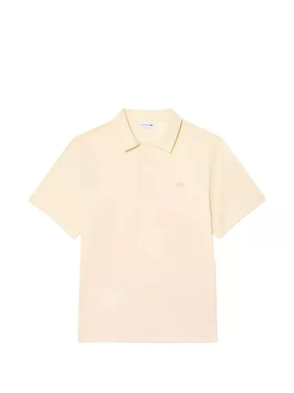Lacoste Short-sleeve Logo Polo Shirt - Neutrals