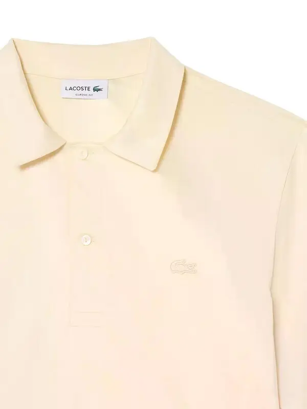 Lacoste Short-sleeve Logo Polo Shirt - Neutrals