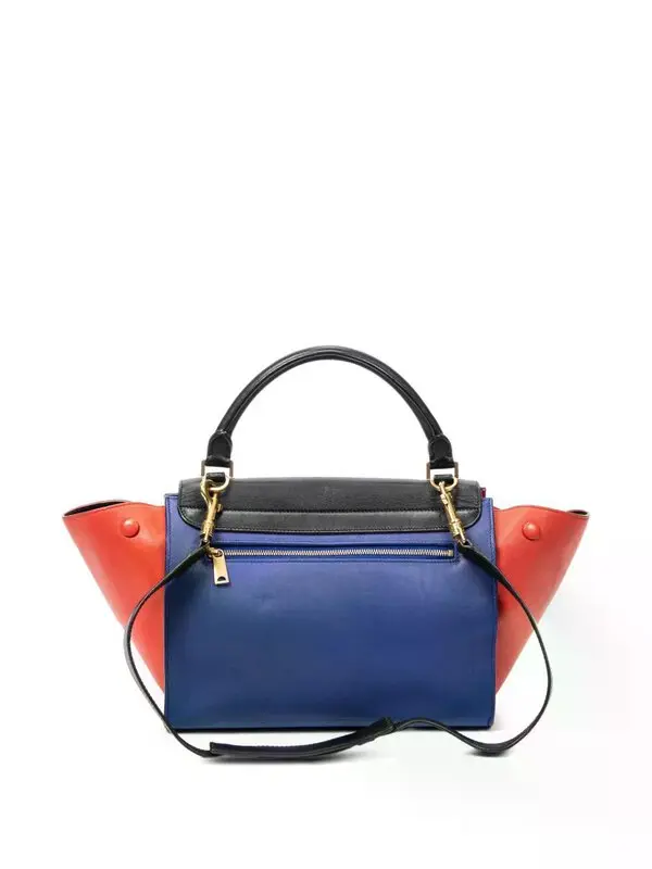 Celine Small Tricolor Trapeze Shoulder Bag
