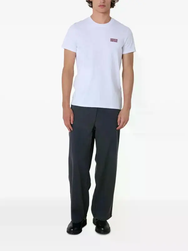 American Vintage Ykobow Short-sleeve T-shirt - White