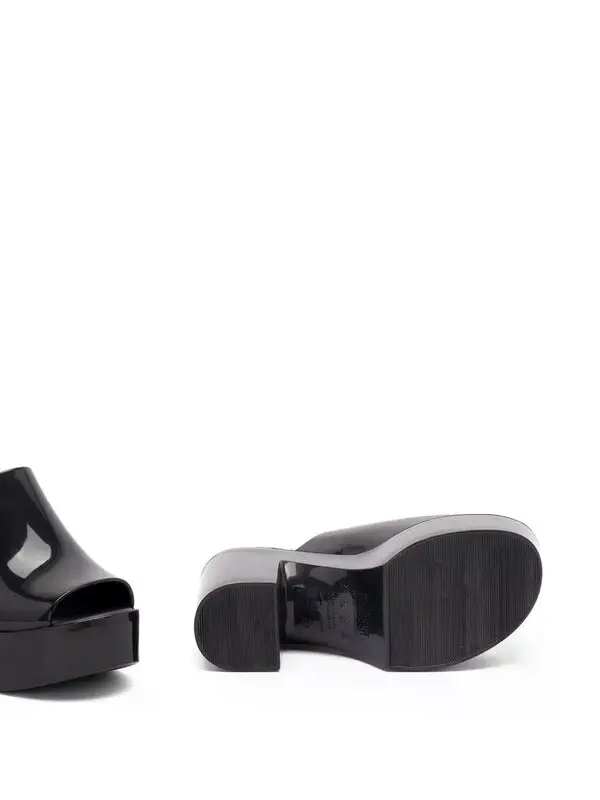 Melissa Hype Platform Sandals - Black