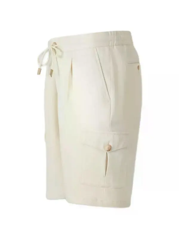 GRAN SASSO Flap-pockets Drawstring Shorts