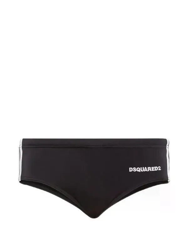 Dsquared2 Drawstring Swim Trunks - Black