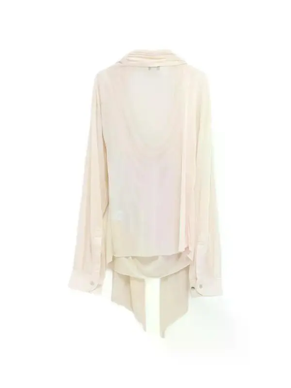 Atlein Draped Open Blouse