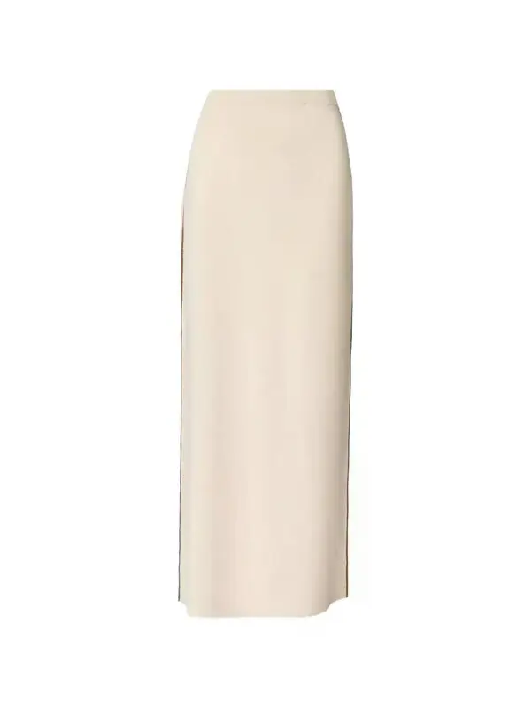 Fabiana Filippi Side-slit Maxi Skirt - Neutrals