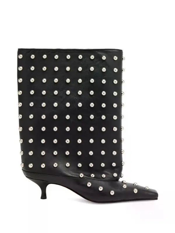 A.W.A.K.E. Mode 50mm Dana Heeled Boots - Black