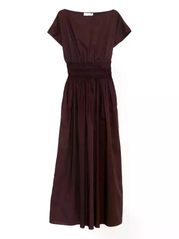 Matteau Shirred-panel Maxi Dress