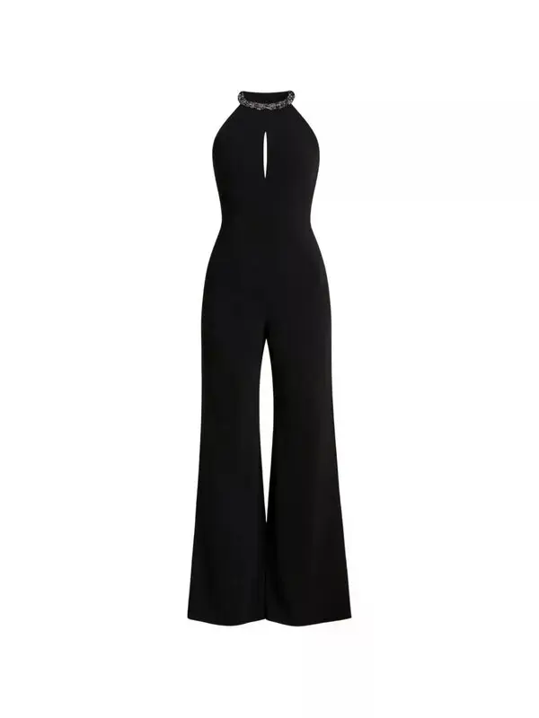 Pinko Embellished-neck Jumpsuit