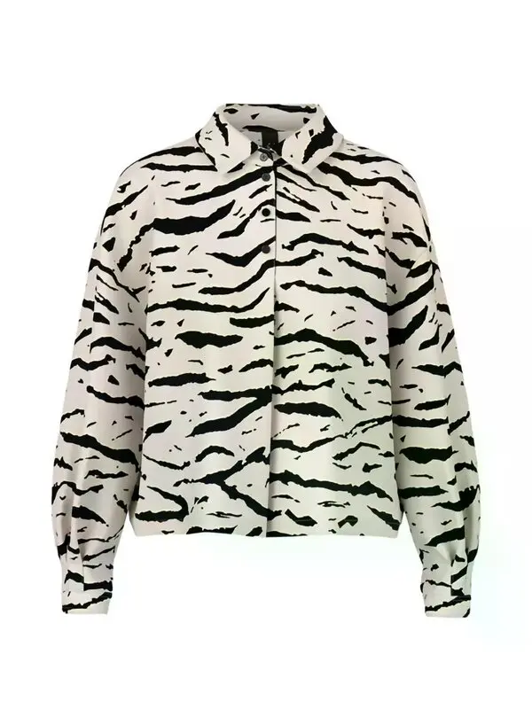 MARCCAIN Animal-print Shirt - Neutrals