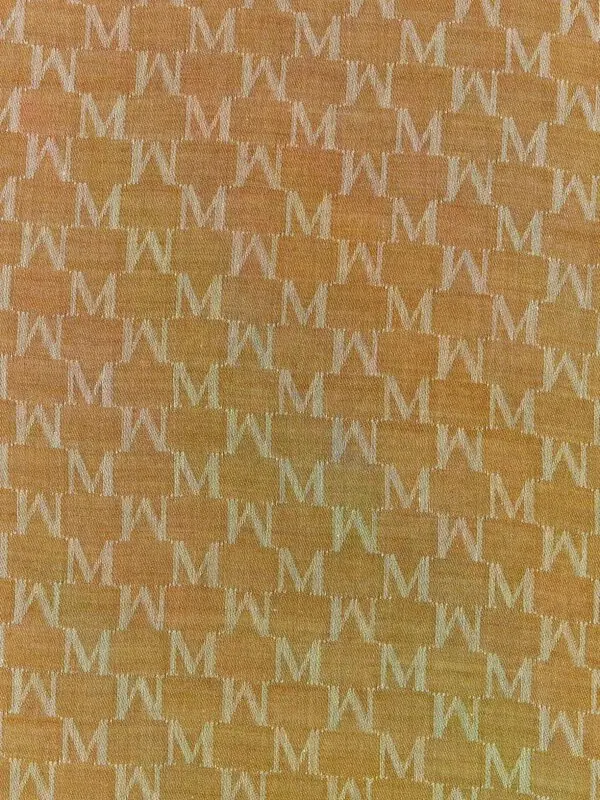 Max Mara Monogram-pattern Stole