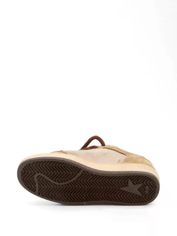 GOLDEN GOOSE Ball Star Star-appliqué Leather Sneakers - Neutrals