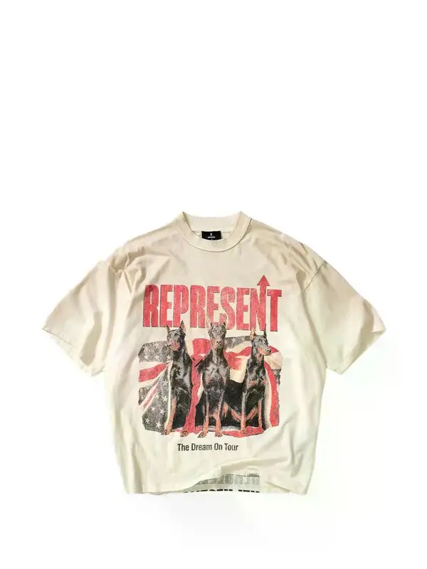 REPRESENT Dream On Tour T-shirt - Neutrals