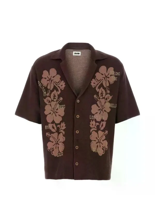 MAGLIANO Knit Riviera Shirt - Brown