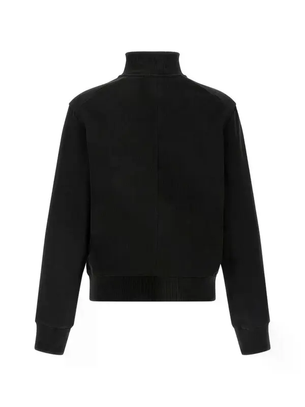 ENTIRE STUDIOS High-neck Buttoned Sweatshirt
