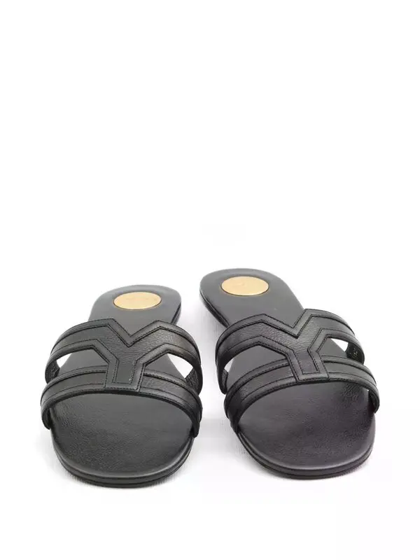 Saint Laurent Mabrouka Double-strap Sandals