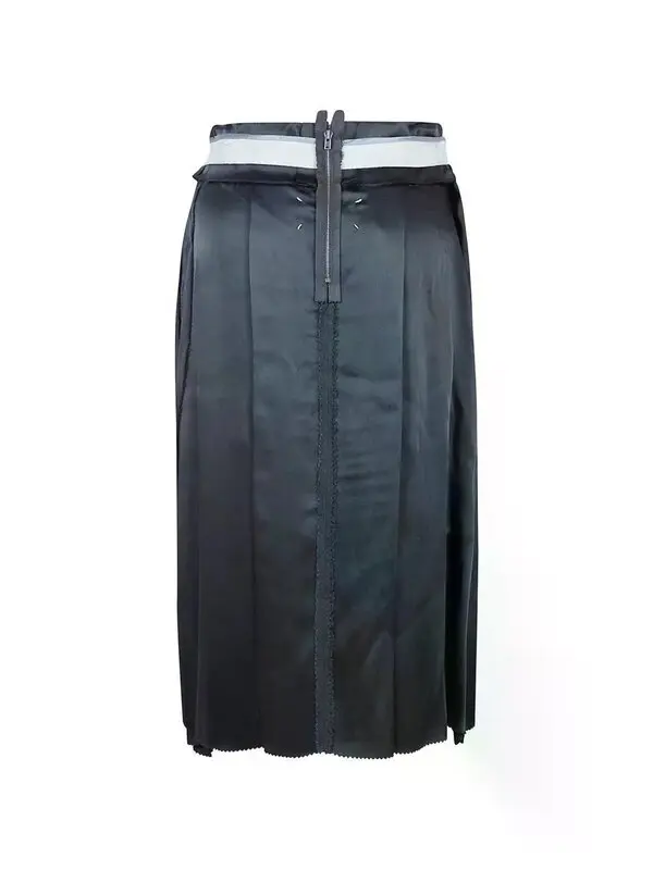 MAISON MARGIELA Pleated Midi Skirt