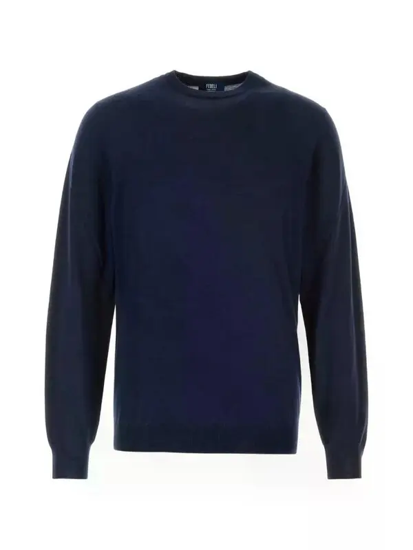 Fedeli Wool Crew Neck Sweater