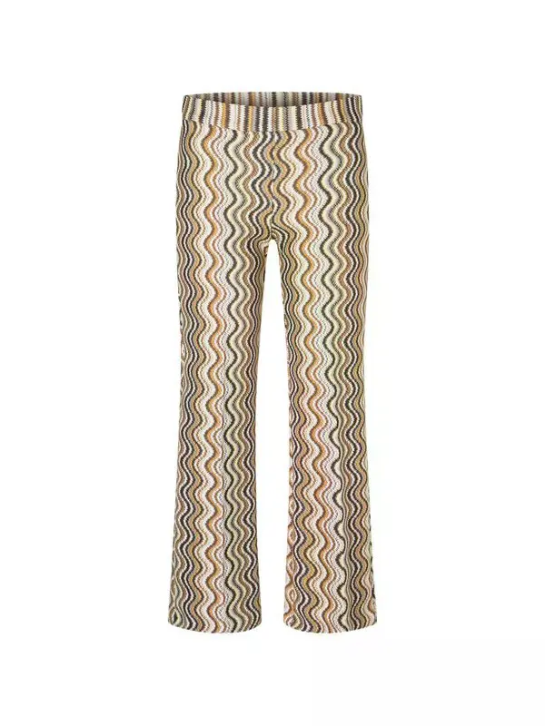 CAMBIO Wave-print Trousers
