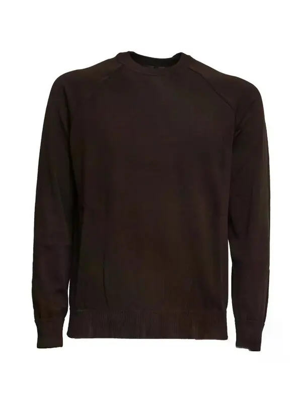 FILIPPO DE LAURENTIIS Raglan-sleeve Sweater - Brown