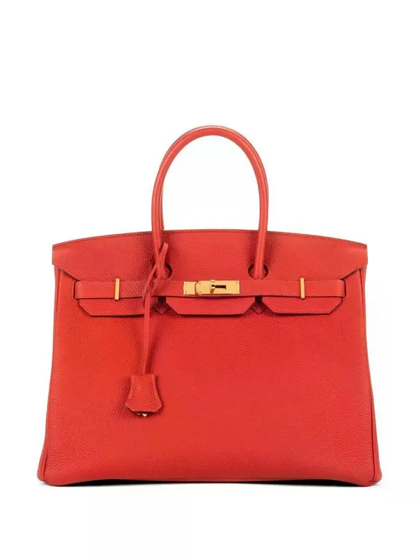 Hermès 35 Birkin Handbag - Red