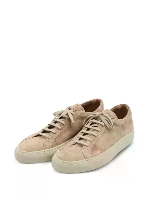 COMMON PROJECTS Lace-up Suede Sneakers - Neutrals