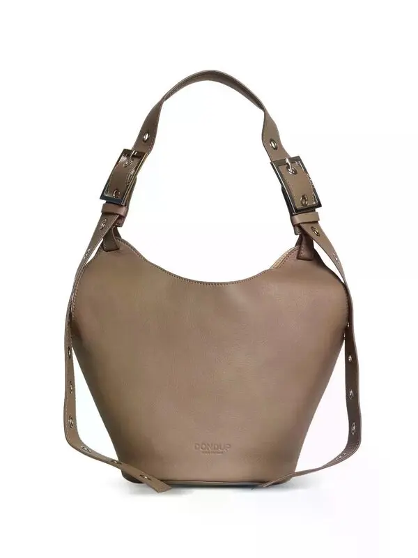 DONDUP Small Leather Tote Bag - Neutrals