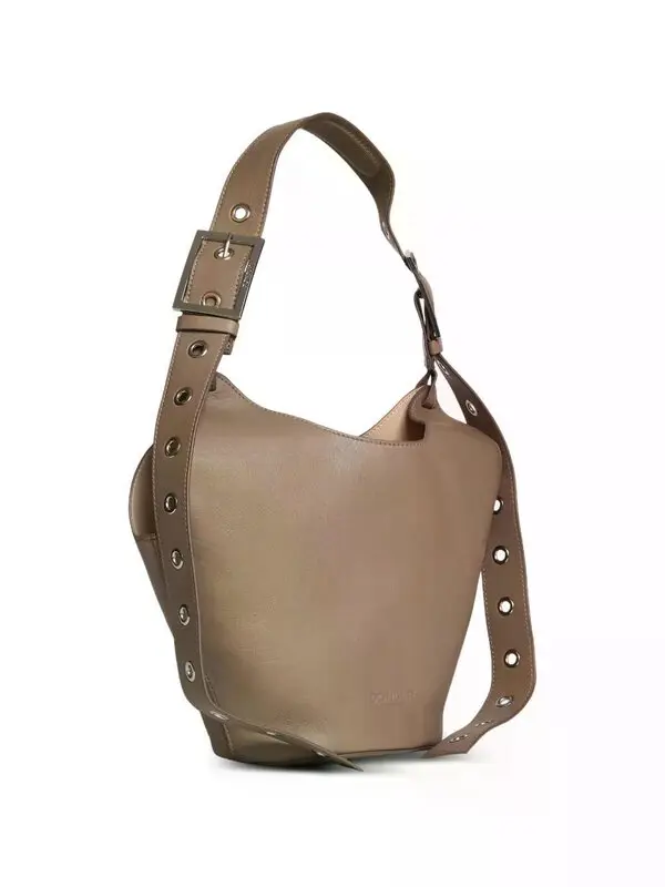 DONDUP Small Leather Tote Bag - Neutrals