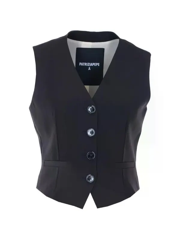 Patrizia Pepe Buttoned Waistcoat