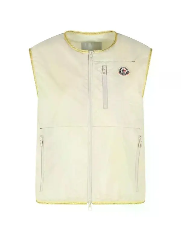 Moncler Logo-patch Zip Gilet
