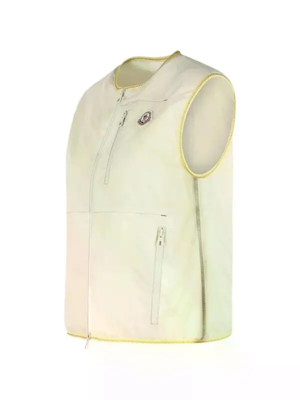 Moncler Logo-patch Zip Gilet