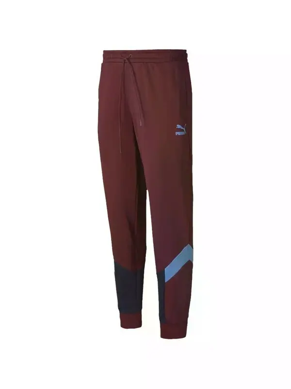PUMA Manchester City Fc-logo Tracksuit Bottoms - Red