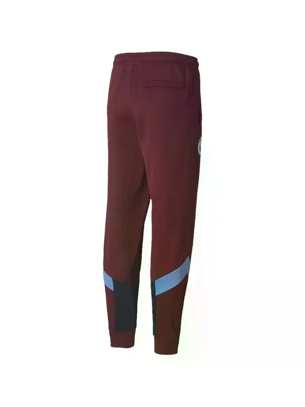 PUMA Manchester City Fc-logo Tracksuit Bottoms - Red