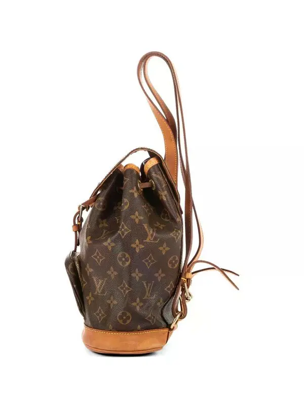 LOUIS VUITTON Montsouris Flap Backpack