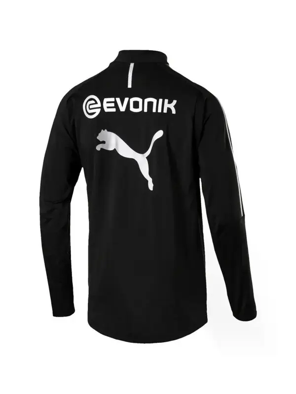 PUMA Borussia Dortmund Logo-print T-shirt - Black