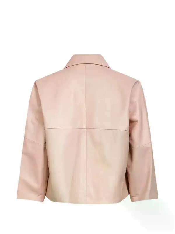 ARMA Leather Pocket Jacket - Pink