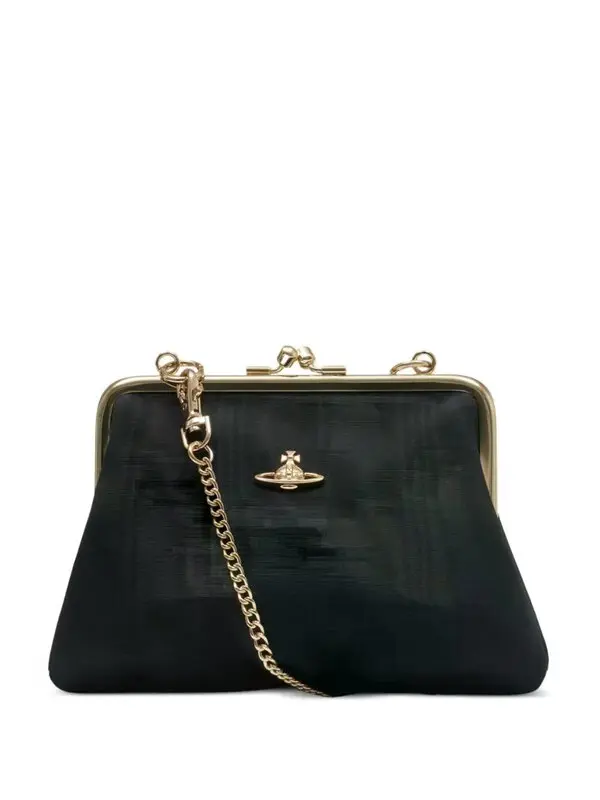 VIVIENNE WESTWOOD Granny Frame Clutch Bag With Removable Strap